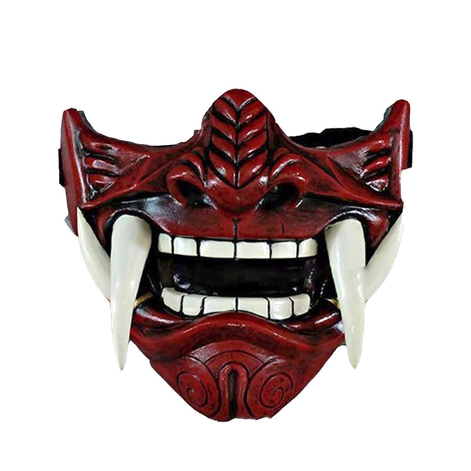 Halloween Japanese Prajna Devil Mask Hannya Noh Kabuki Demon Oni ...