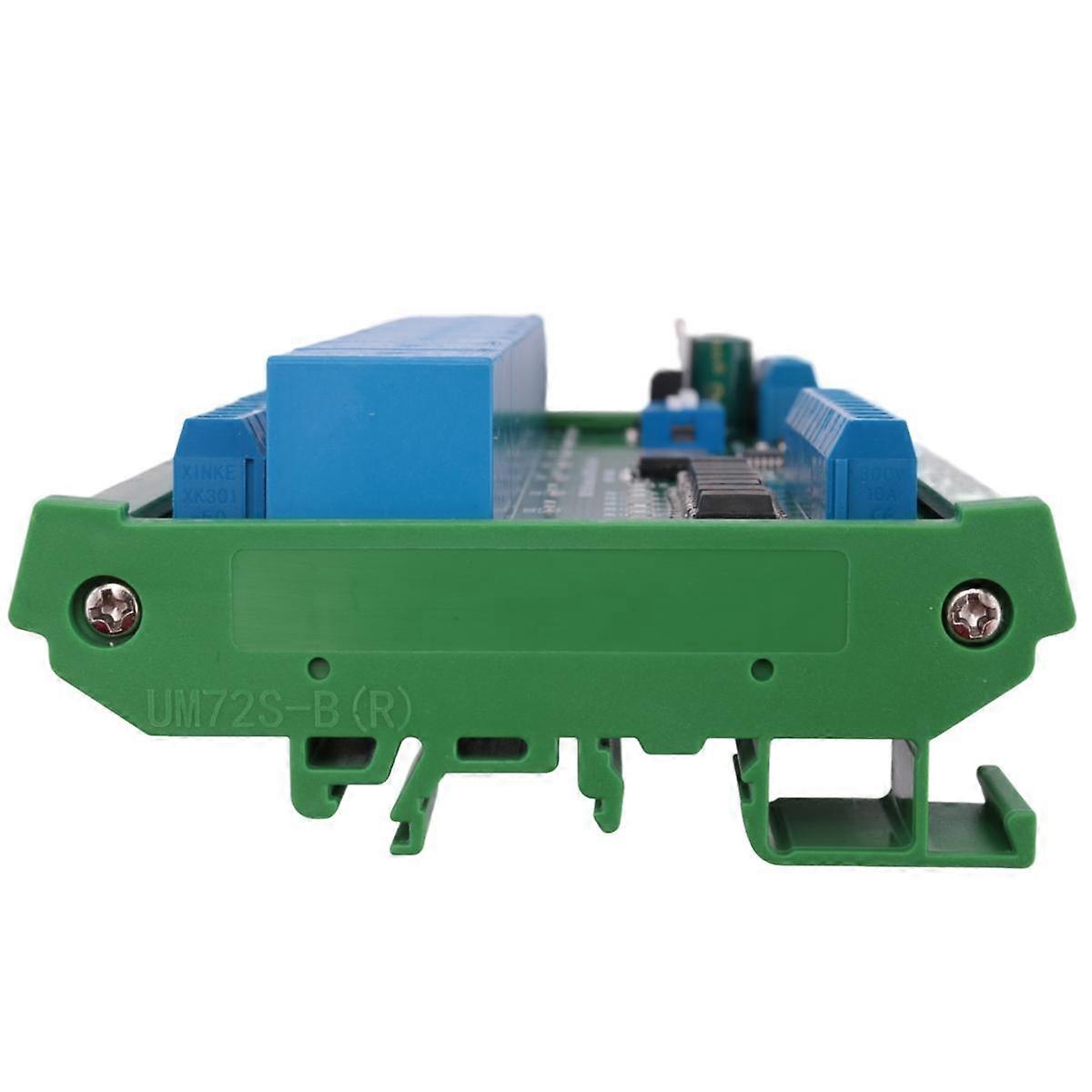 DC 24V 8 Ch RS485 Relay Board Modbus RTU UART Remote Control Switch DIN35 Rail Box for PLC ...