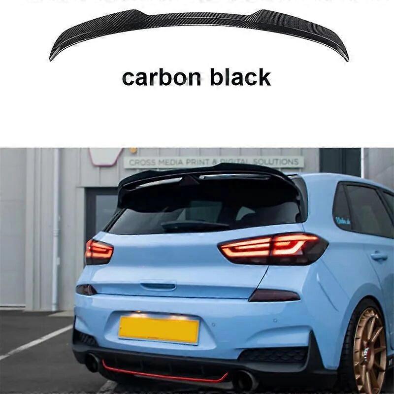 Car Rear Spoilers Wing i30N Hatchback tail Trunk Spoiler Lip Wing For ...