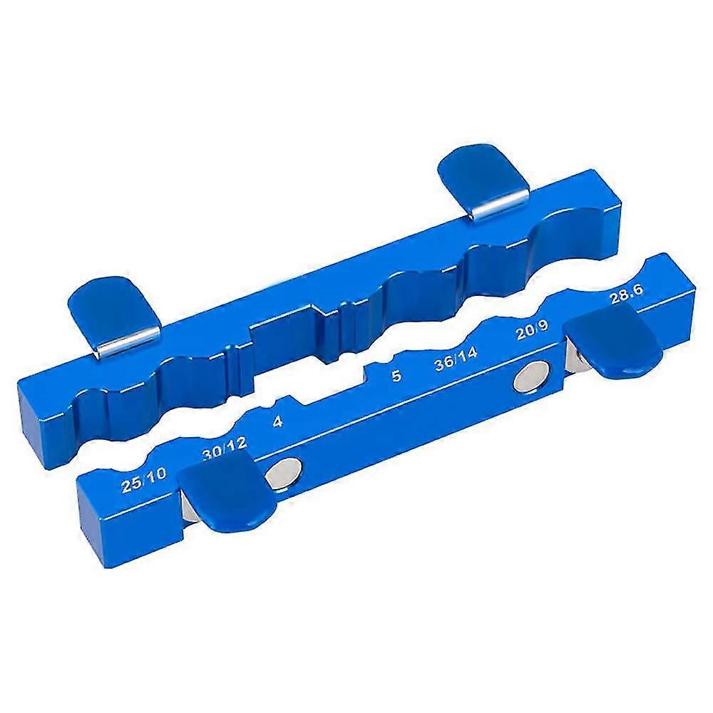 Vise Soft Jaws Non Marring Multi-grooved Magnetic Bench Vice Protectors ...