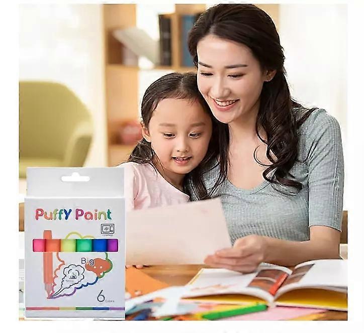 Magic Puffy Paint Pens, 2025 New DIY Bubble Drawing Pens Art Supplies ...
