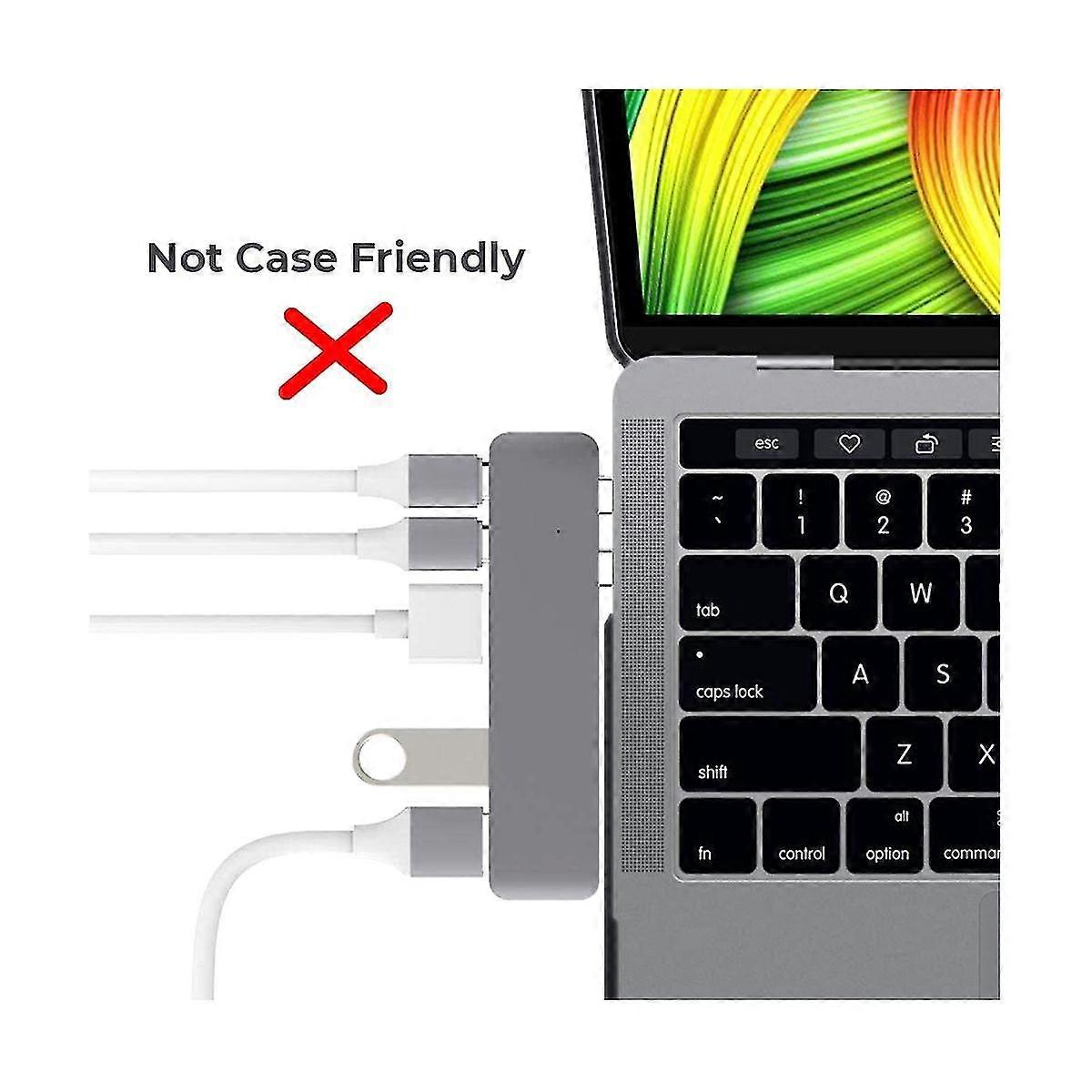 Dual Type-c Extender Adapter Usb-c 3 Female To Male Expansion Adapter ...