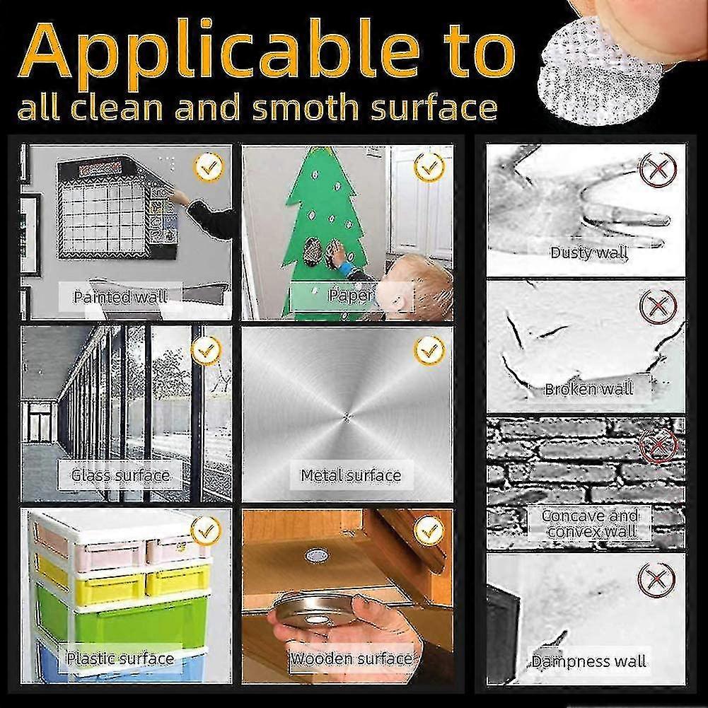 500 Pcs Hook And Loop Dots Self Adhesive 20mm, Sticky Back Coins Double ...