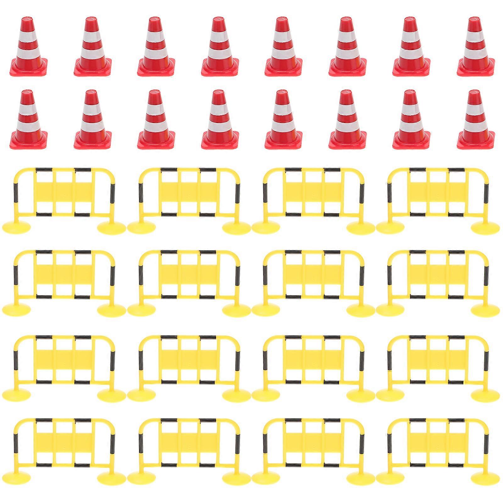 32 Pcs Rayan Toys Kids Mini Construction Toys Construction Signs Kids ...