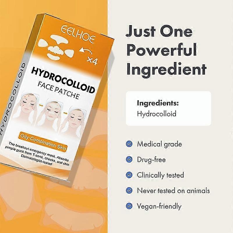 Xl Hydrocolloid Acne Face Mask For Full Face | Fruugo UK