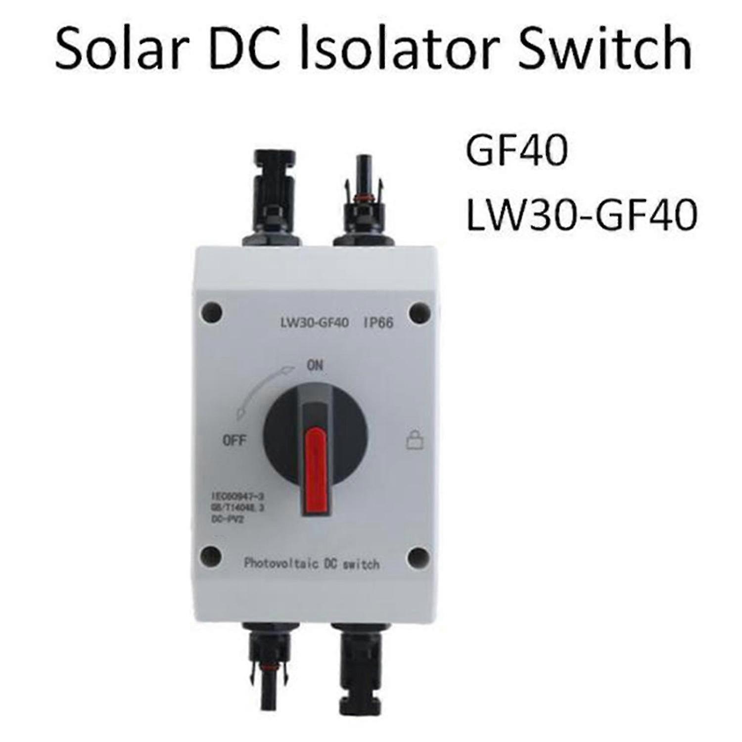 32a 4p Pv Nnector S+connector+wrench 1200v Gf40 Ip66 | Fruugo UK