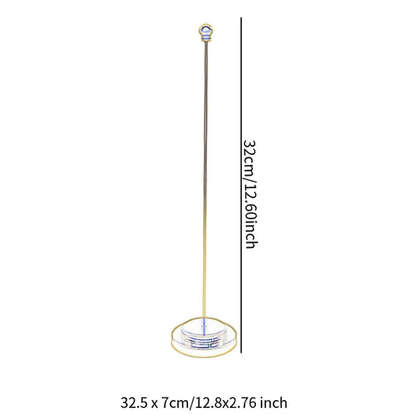 Flag Holder Party Flag Pole Flag Not Included Refillable Desktop Flag Holder gold | Fruugo UK