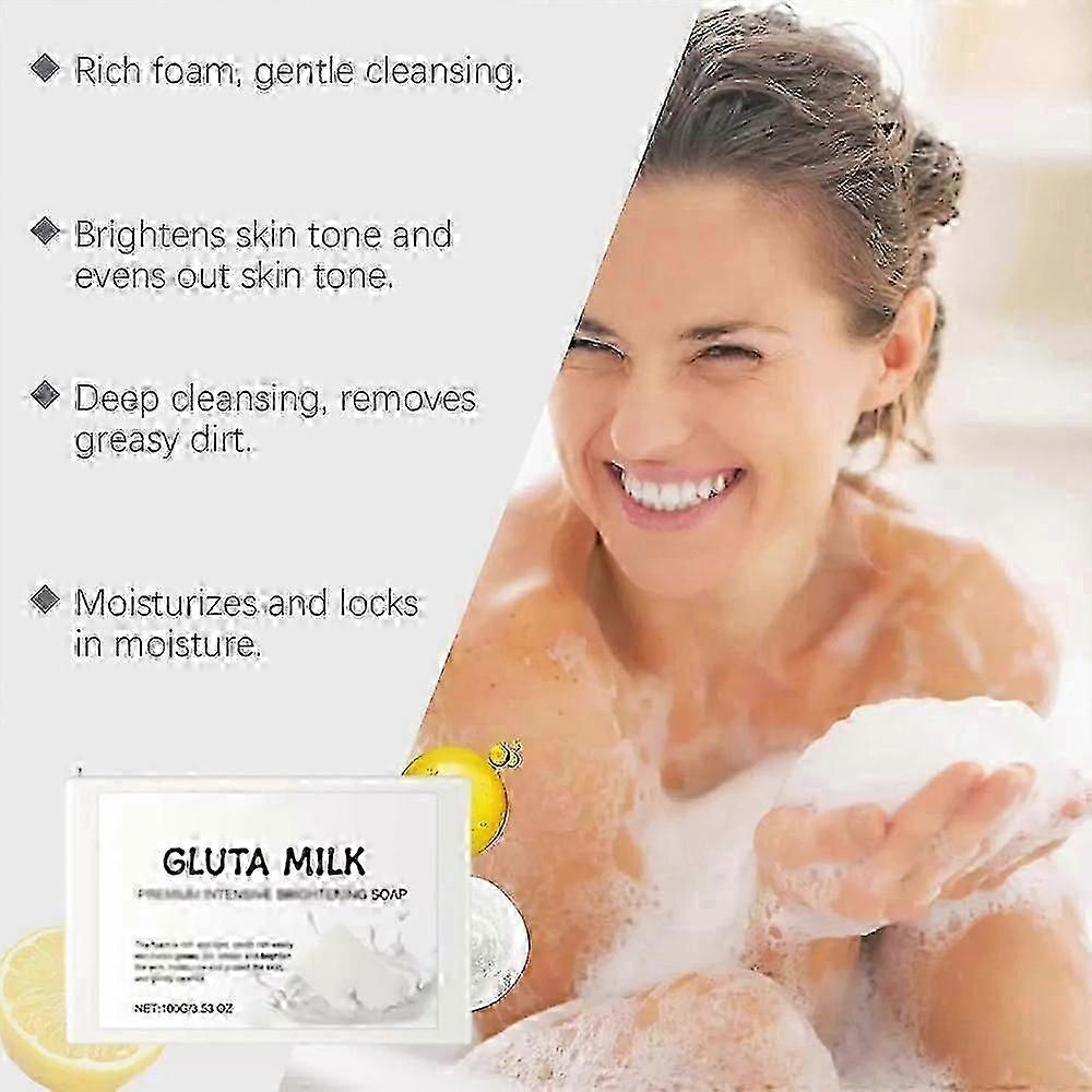 Gluta Milk Soap, Charkush Beauty Gluta Milk Bar Soap, Rice Milk Gluta ...