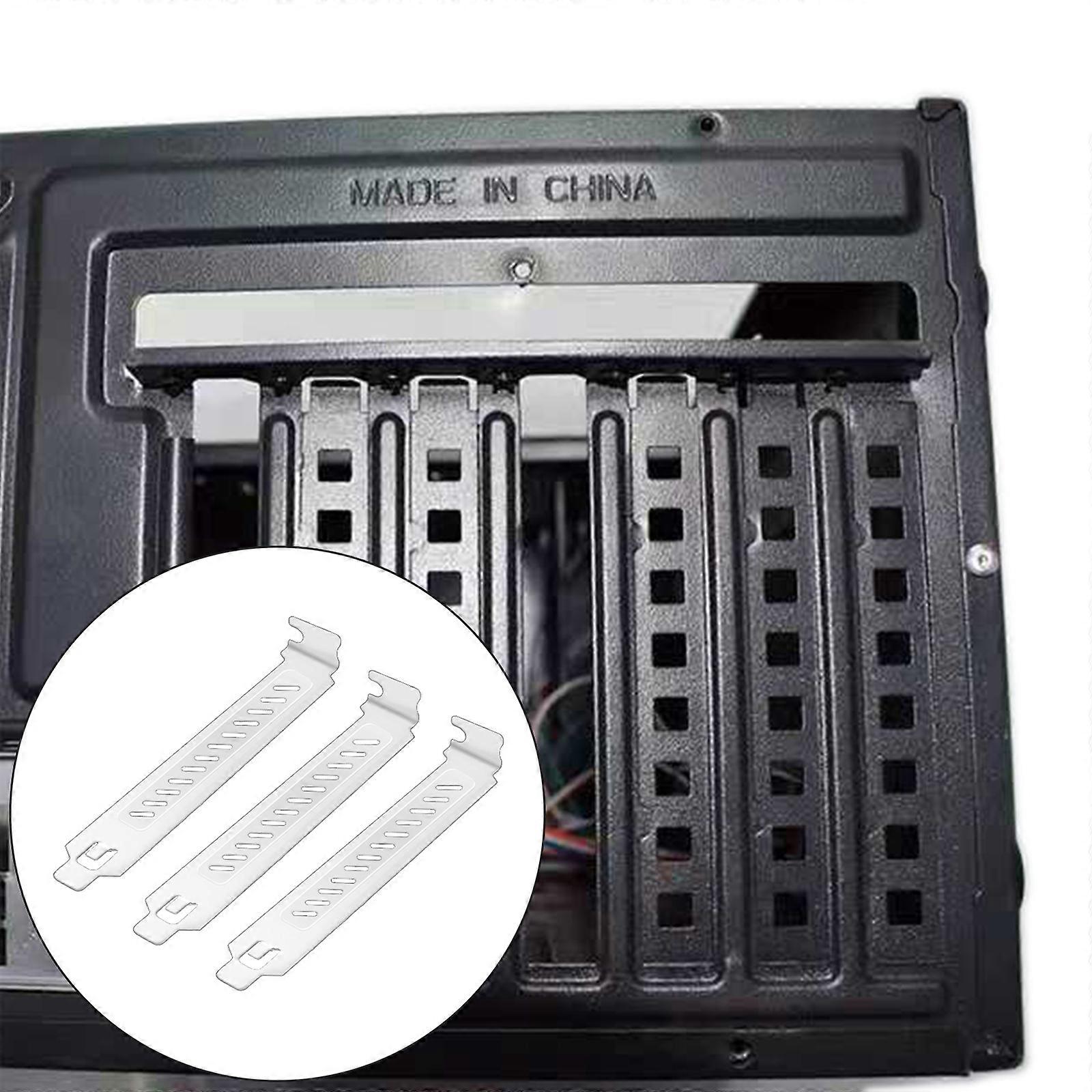 Pack of 5 Alloy PCI Slot Covers for Durability and Easy Installation in ...