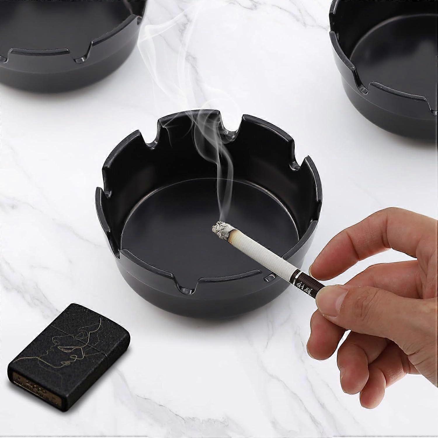 30 Pieces 4" Ashtrays Home Ashtrays Outdoor Ashtray Melamine Bulk Round ...