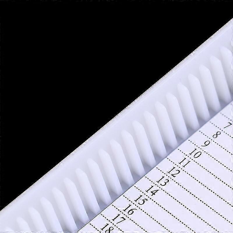 Plastic Microscope Glass Slide Box 25pcs Biological Slices Storage Case ...