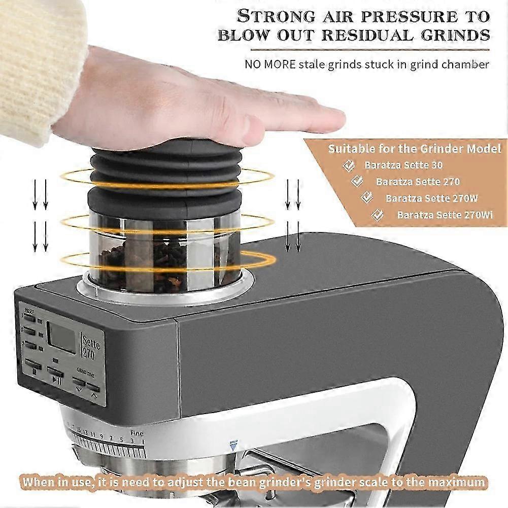 Cafemasy Coffee Grinder Single Dose Hopper For Baratza Sette 270/bg30 ...