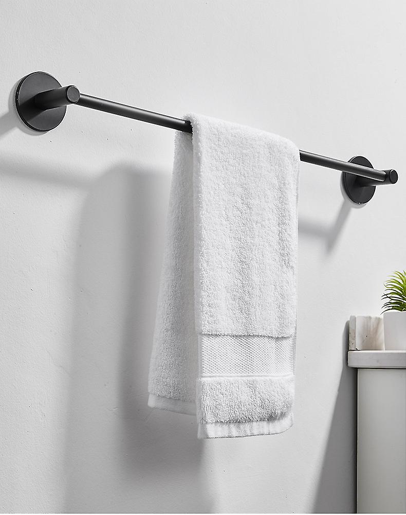 Wall Mounted Bathroom Towel Bar, Black, SUS304 Stainless Steel | Fruugo UK