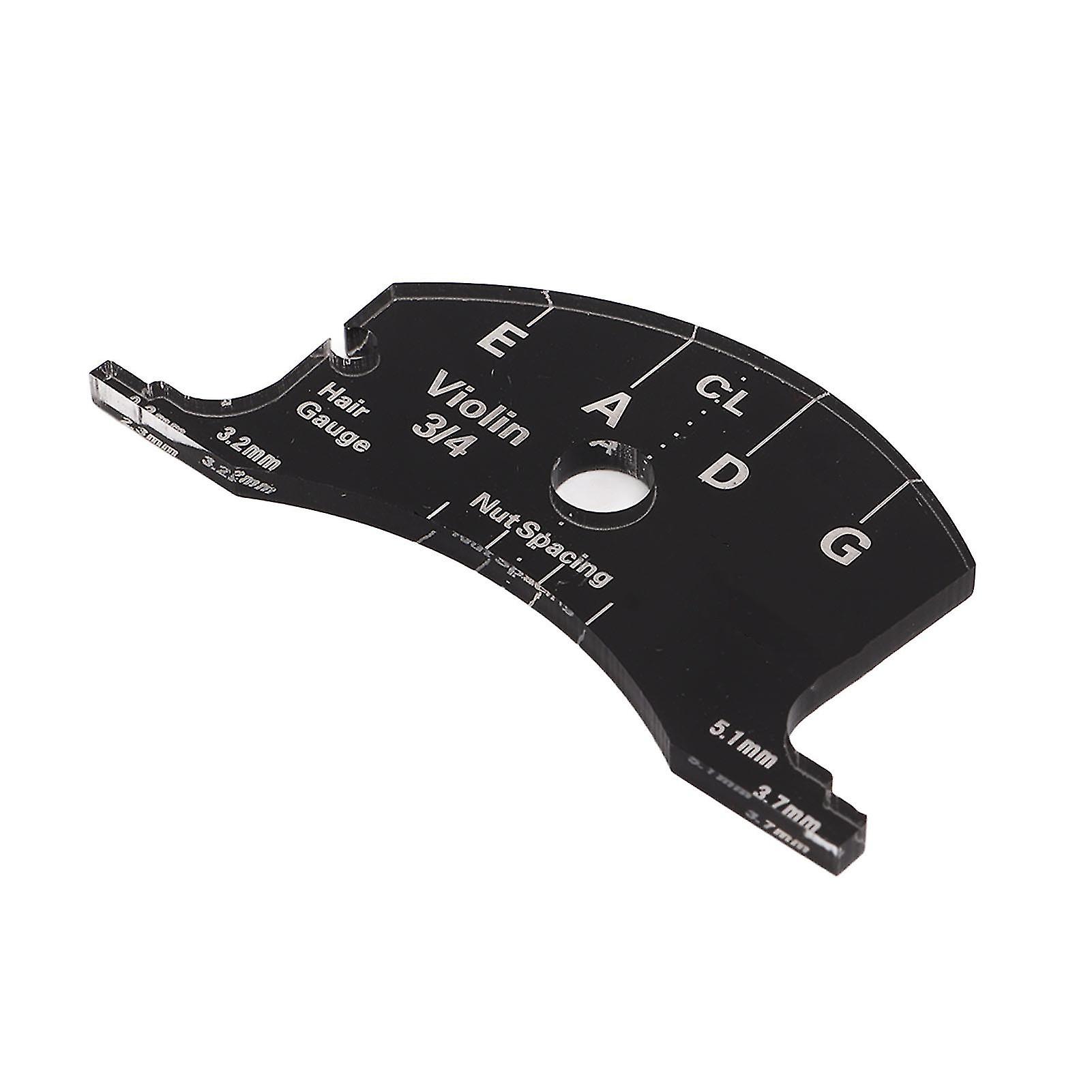 Violin Bridge Reference Tool Acrylic Accurate Violin Bridge Mold ...