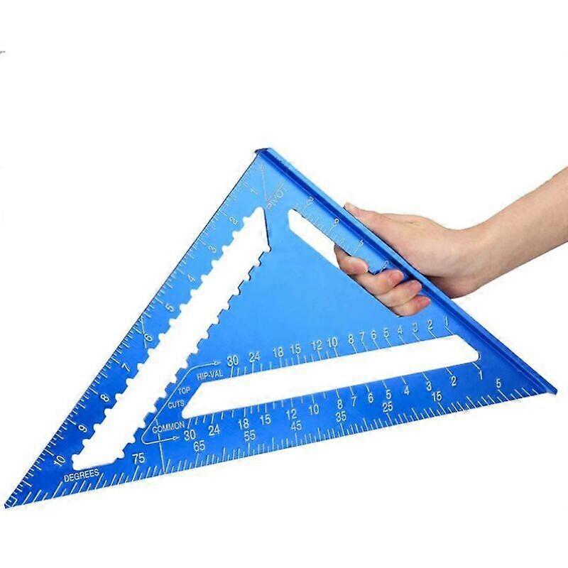 Multifunctional Carpenter Square 180mm Metal Aluminum Ruler Square ...