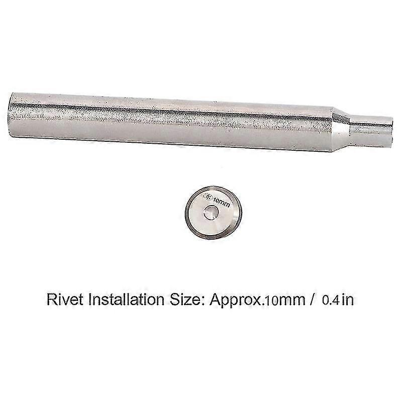 Rivet Punch, 10mm Stainless Steel Doublesided Fixing Setting Tool ...