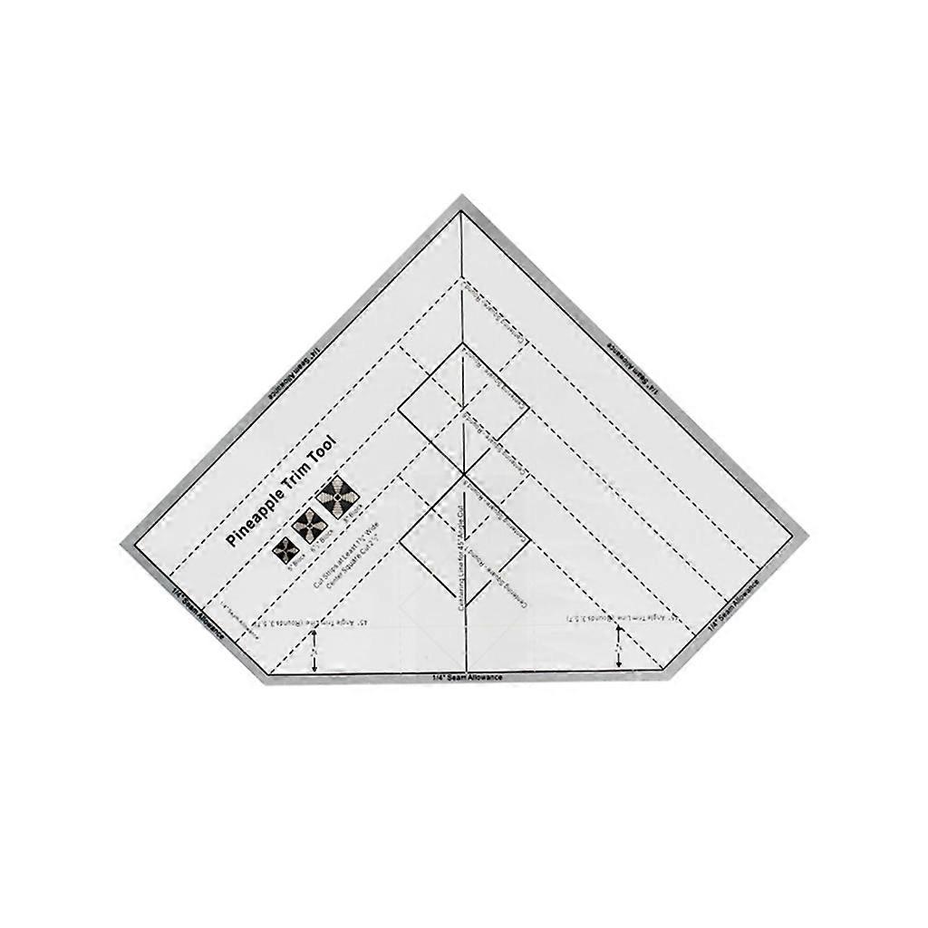 Acrylic Quilt Ruler Diy Multifunctional Sewing Template Ruler for ...