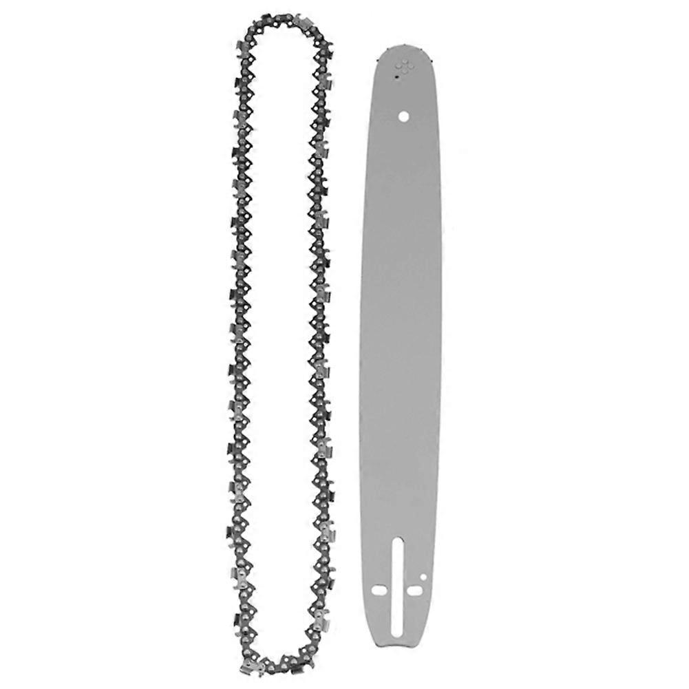 18 Inch Chainsaw Chain Saw Guide Bar with 1Pc Chain for 62CC 58CC 52CC ...