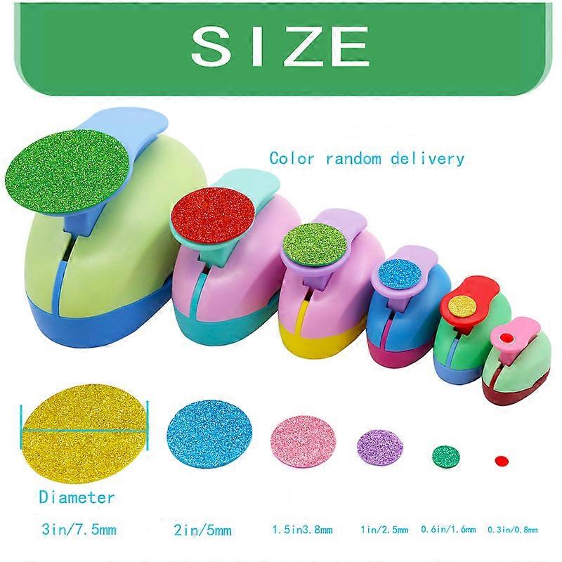 0.3 Inch Round Hole Punch, Craft Hole Punch for Paper Crafts, Card ...