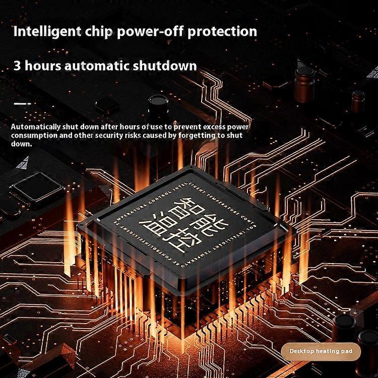 Heated Mouse Pad with Timer for Winter Office Use, Large Size, Soft ...