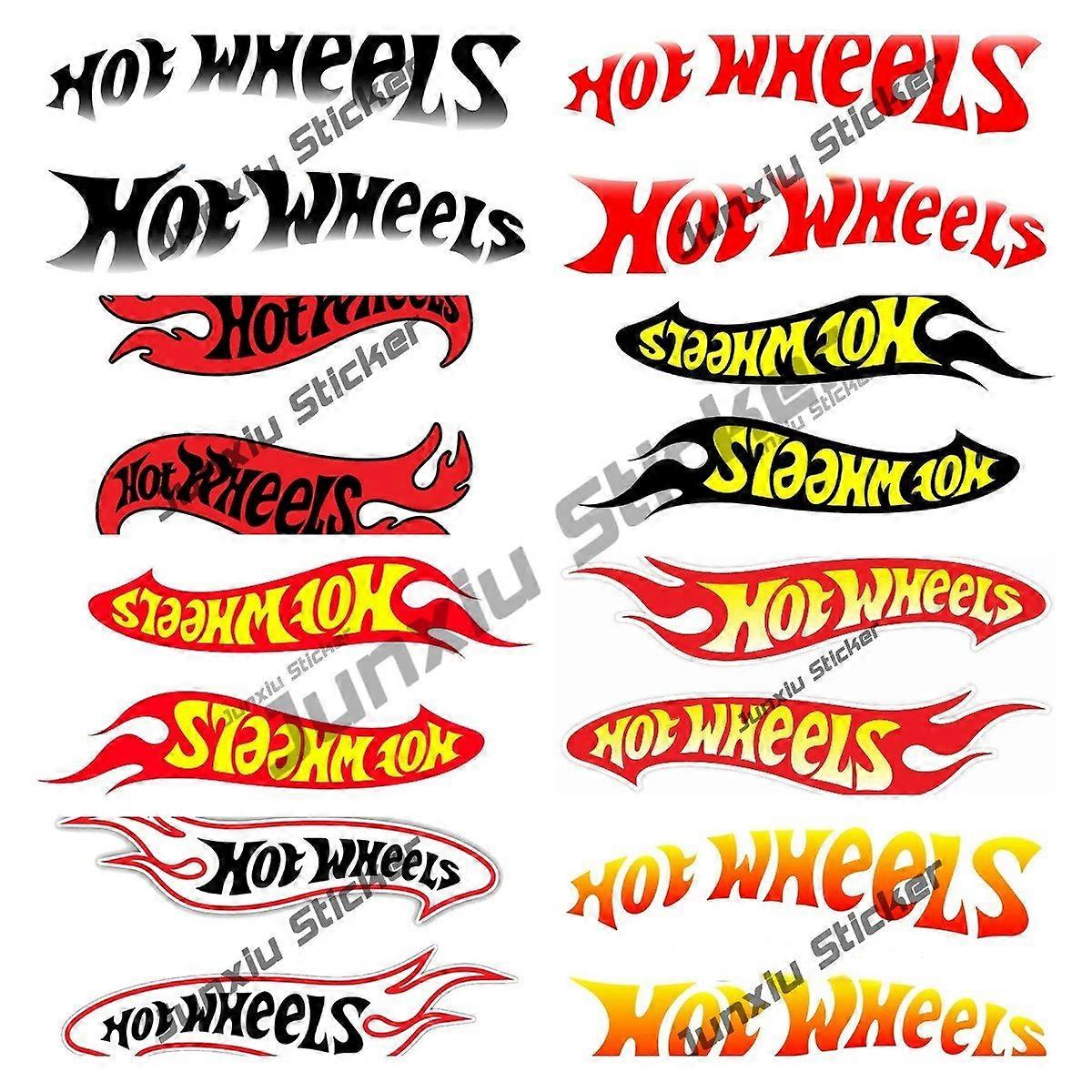 Hot Wheels Logo Decal Party Decoration HOT WHEELS Sticker For Auto