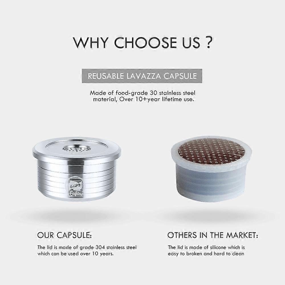 Reusable Coffee Capsule for Delta Q Machine Stainless Steel Espresso ...