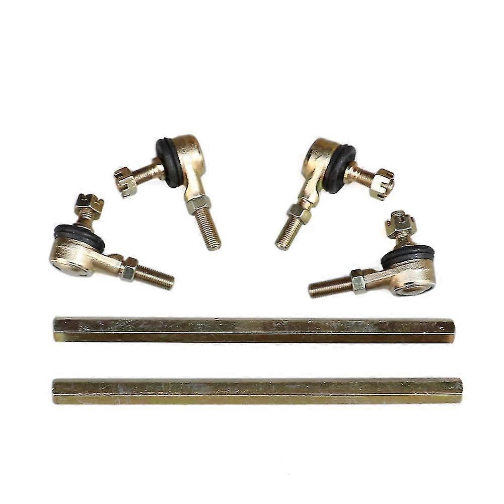 1 Pair 90mm-290mm M10 Steering Shaft Tie Rod With Tie Rod Ball Joint For 4 Wheel Kart ...