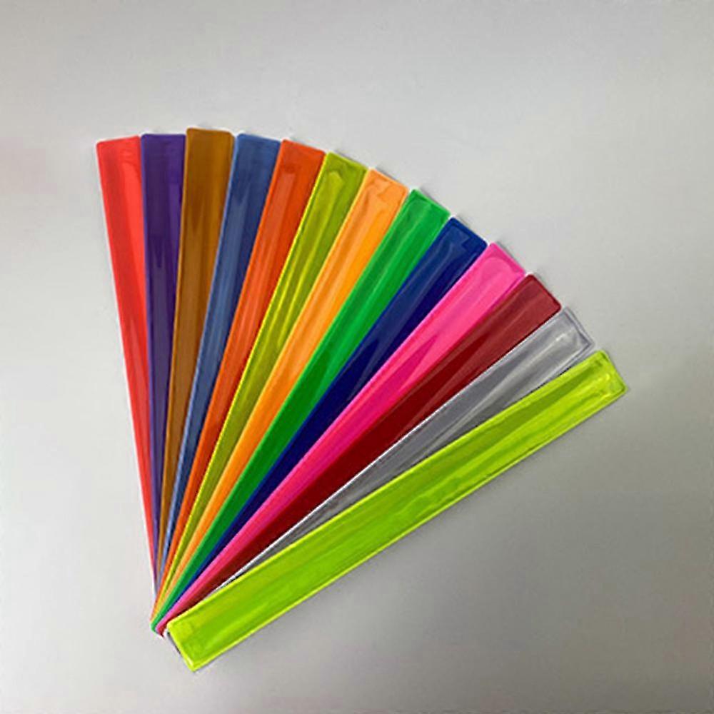 Reflective Slap Bracelets Multiple Color To Options Suitable For ...