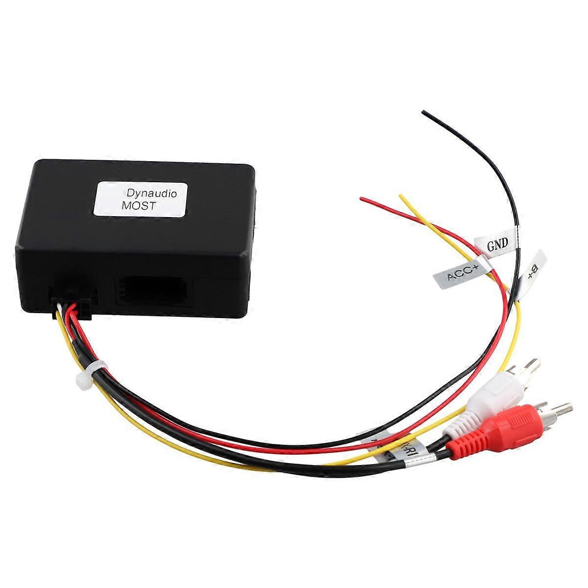 Car Stereo MOST Fiber Optical Radio Decoder Amplifier Adapter Box ...