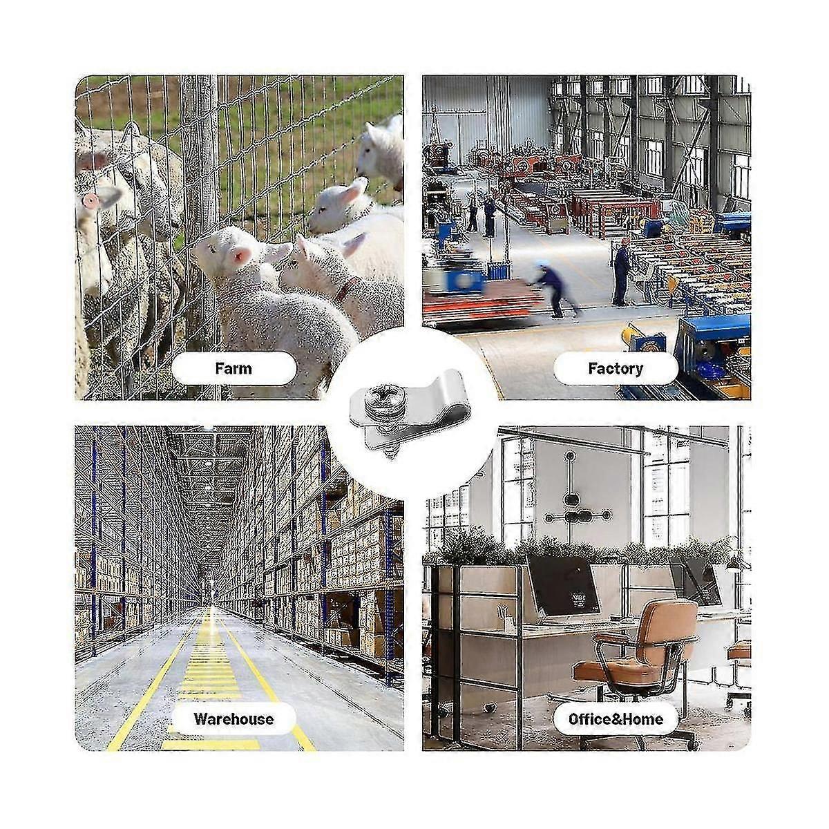 Fence Wire Fence Clips Agricultural Fencing Mounting Clips Stainless ...