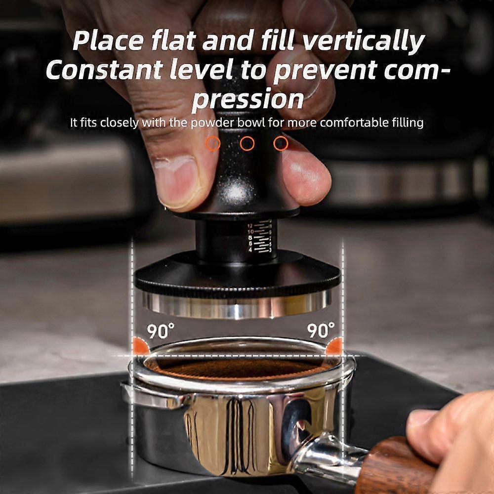51mm Coffee Tamper 30lbs Calibrated Spring Loaded Tamper Adjustable ...