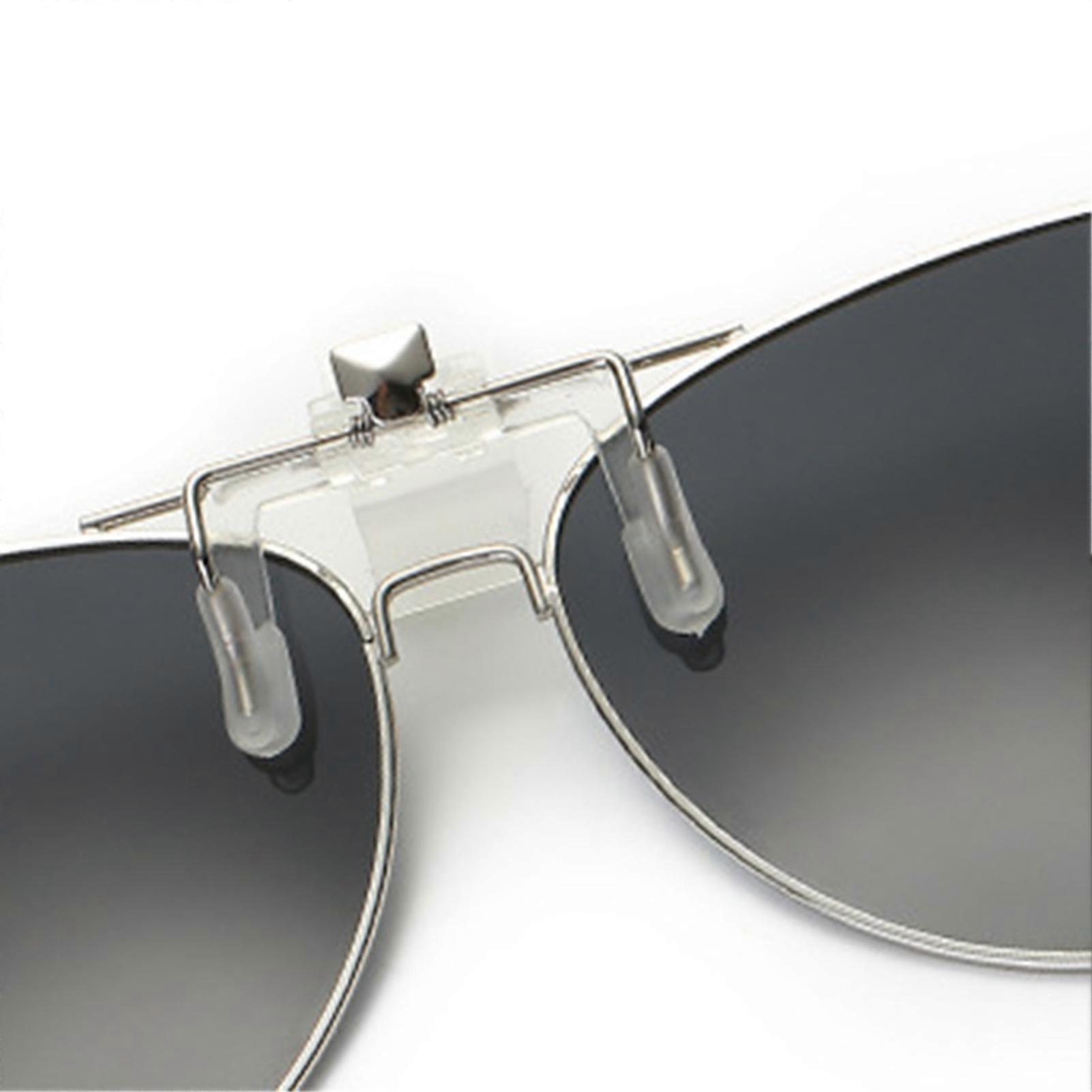 Clip-on Polarized Night Vision Blocker To Wear Over Prescription ...