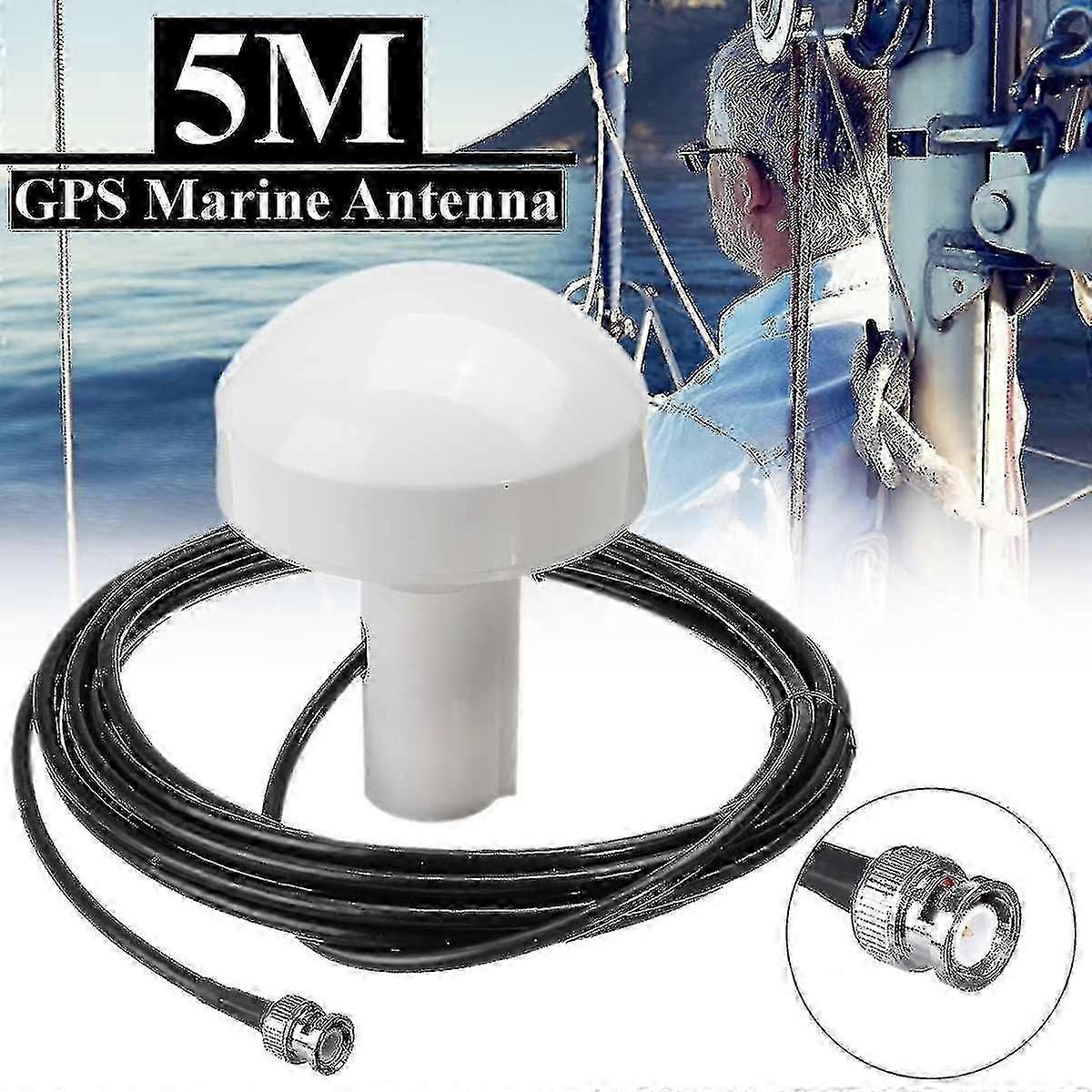 Gps Marine Navigation Antenna Timing Antenna 1575+/-5 Mhz 5m Bnc Male ...