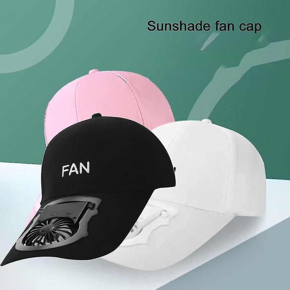Usb Rechargeable Summer Three Wind Speed Mini Fan Sunscreen Sun Shade ...