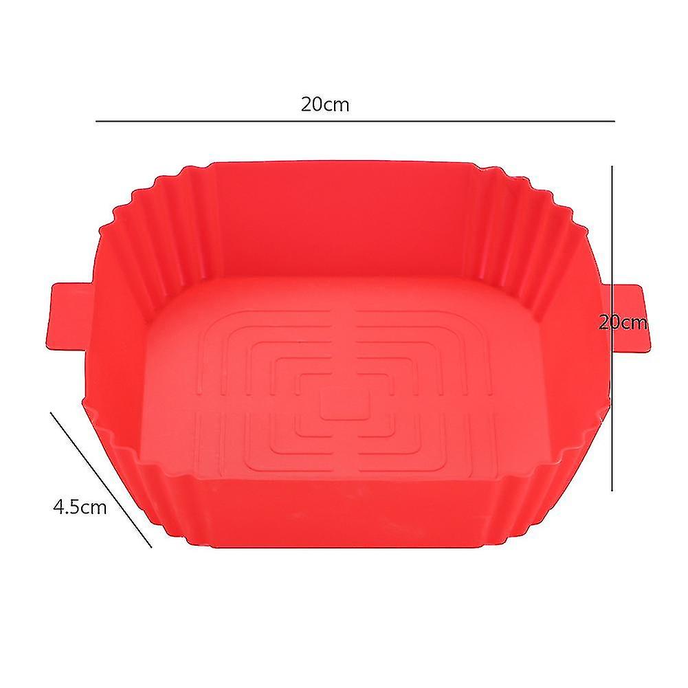 Silicone Baking Tray Air Fryer Silicone Tray Mat Kitchenware Silicone ...