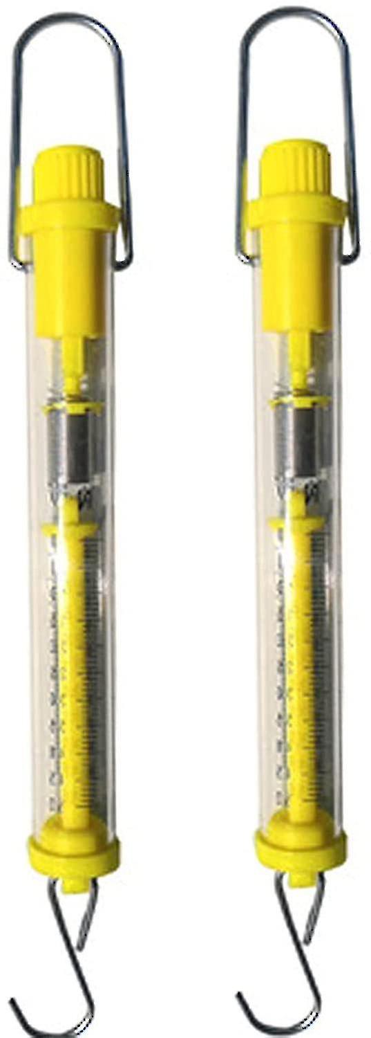 2pcs Spring Scale, Dynamometric Spring Scale, Newton Force Meter Scale ...