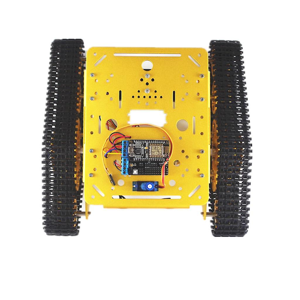 T300 Wi-fi Rc Tank Car Chassis Robot Controlled Based On Nodemcu ...