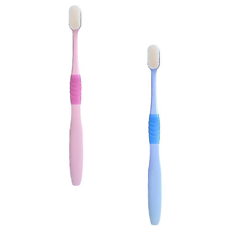 Assorted Color Toothbrushes 2pcs Fine Bristle Toothbrush Tooth Brush ...