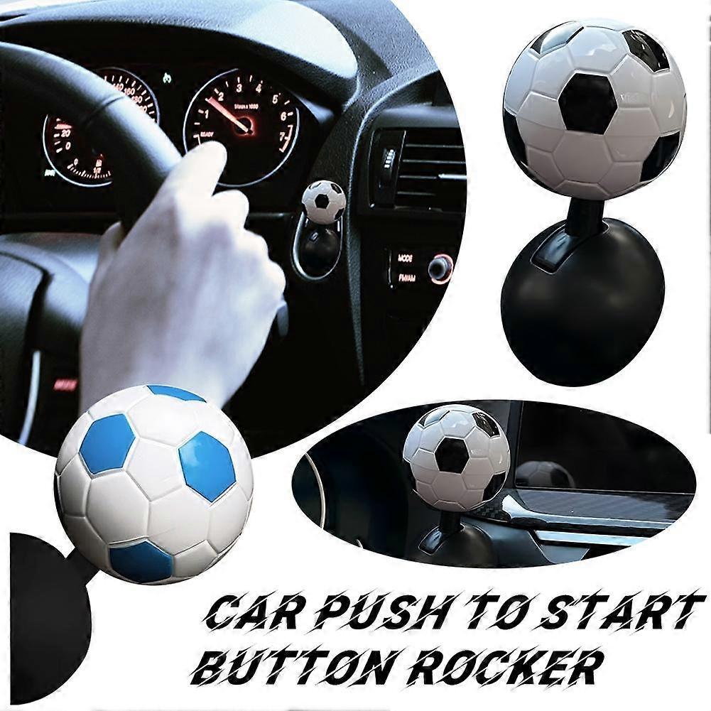 Car Push to Start Button Rocker Football Stick One Button Engine Start ...
