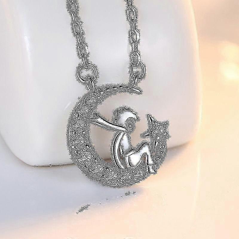 The Little Prince Gifts 925 Sterling Silver Le Petit Prince Necklace ...