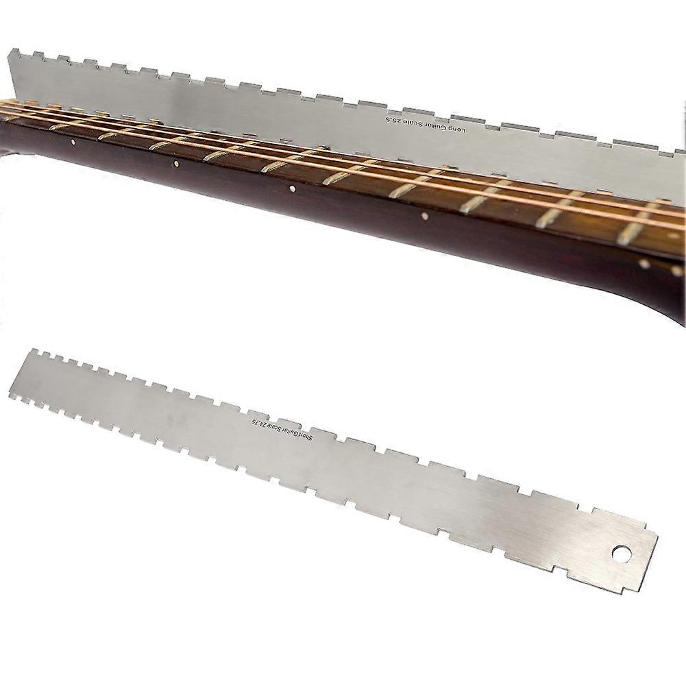 Electric Guitar Neck Fretboard Notched Straight Edge and Fret Rocker ...