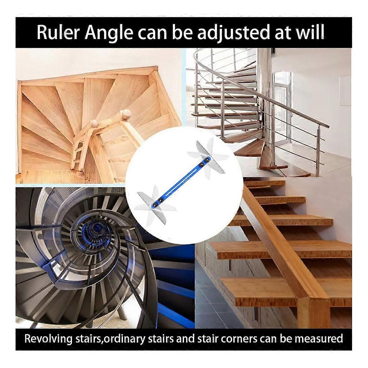 Stair Treads Gauge Template Tool,Stair Jig, Measuring Stair Tool, Shelf ...