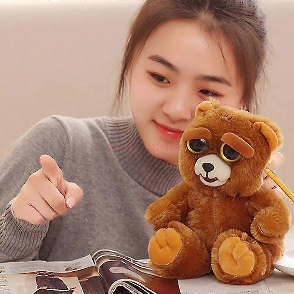 Feisty Pet Funny Face-changing Bear Soft Toys For Children Stuffed ...