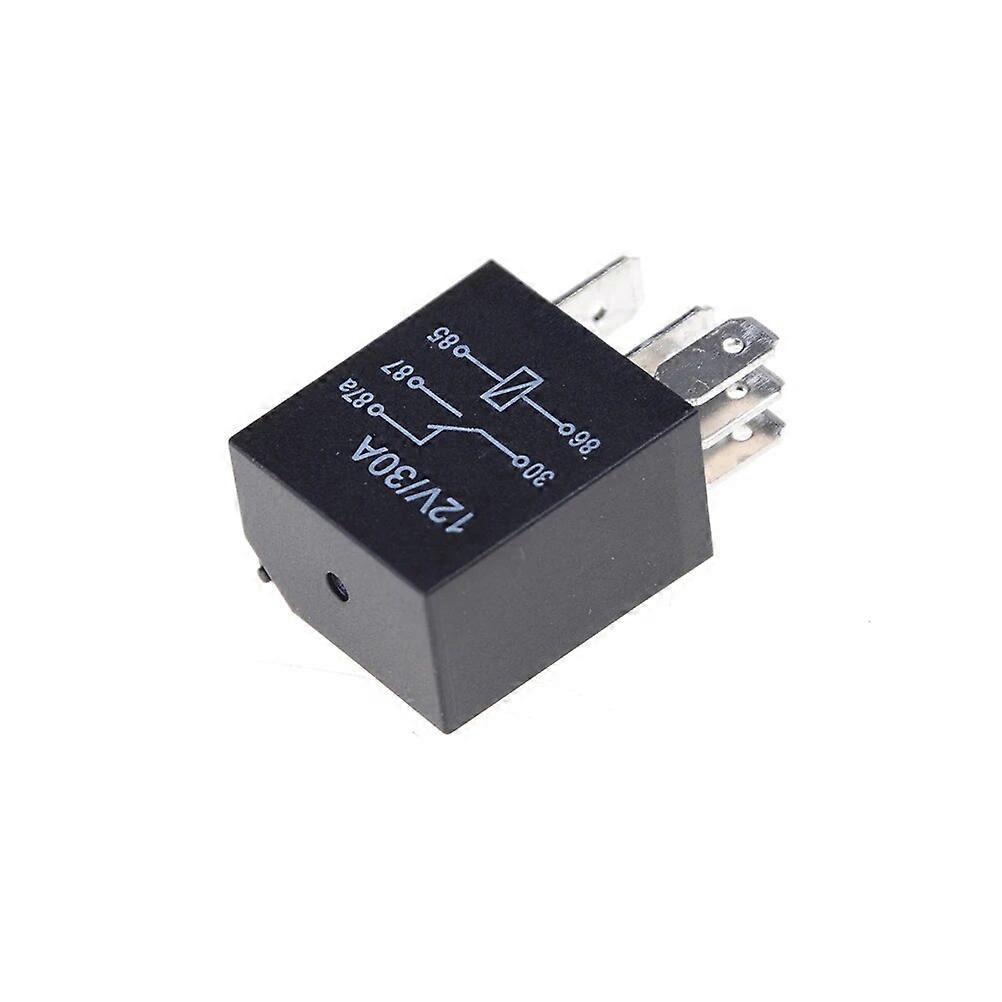 30A Automotive 12V 5 Pin Time Delay Relay SPDT 10 second ON delay relay ...