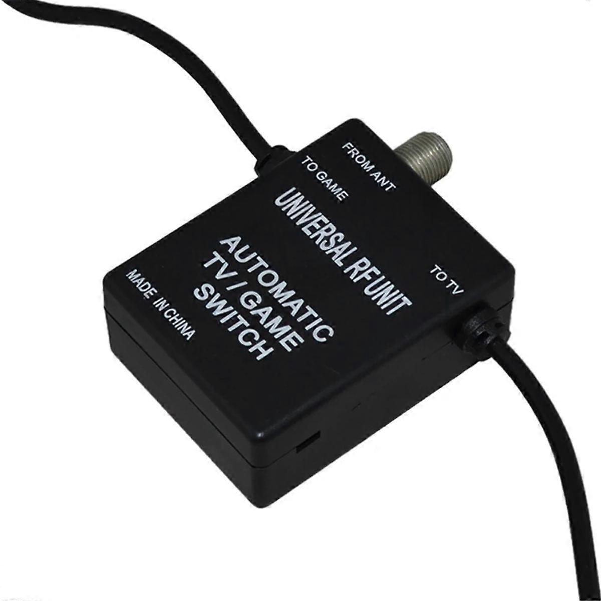 3 in 1 RF Unit Adapter Cable Automatic TV Game Switch for for SNES for ...