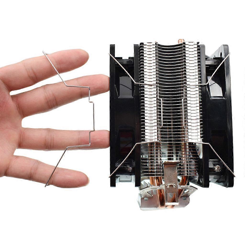 2 PCS Dissipate Heat Clip Clamp Computer CPU Cooling Fan Clips ...