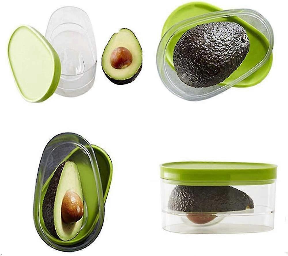 Fresh Pod Avocado Keeper Storage Container, Plastic, Green | Fruugo UK