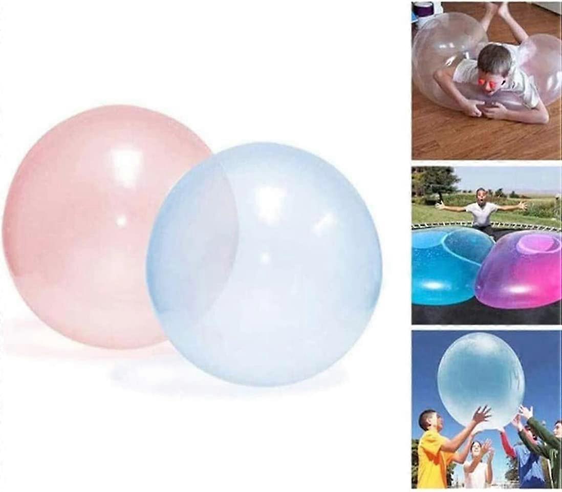 Baby 5 Inflatable Bubble Ball, Clear Tear Resistant Bounce Ball ...