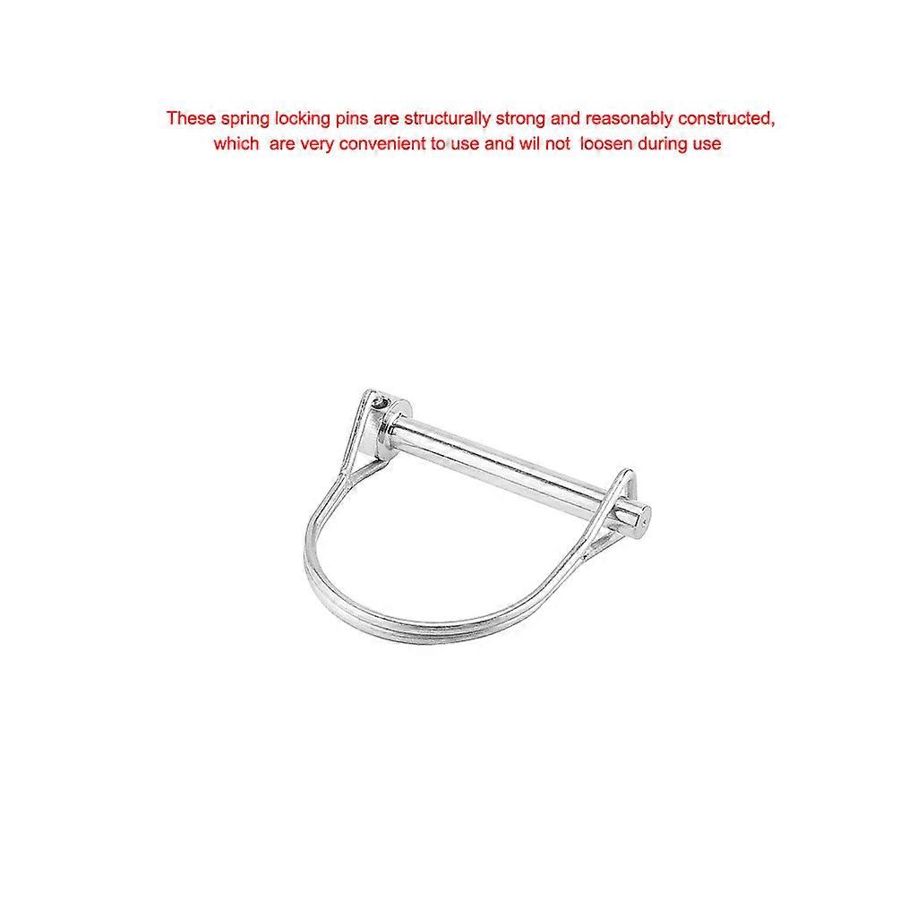 Stainless Steel 316 PTO Pin Round Arch Spool Locking Pin Safety Coupler ...