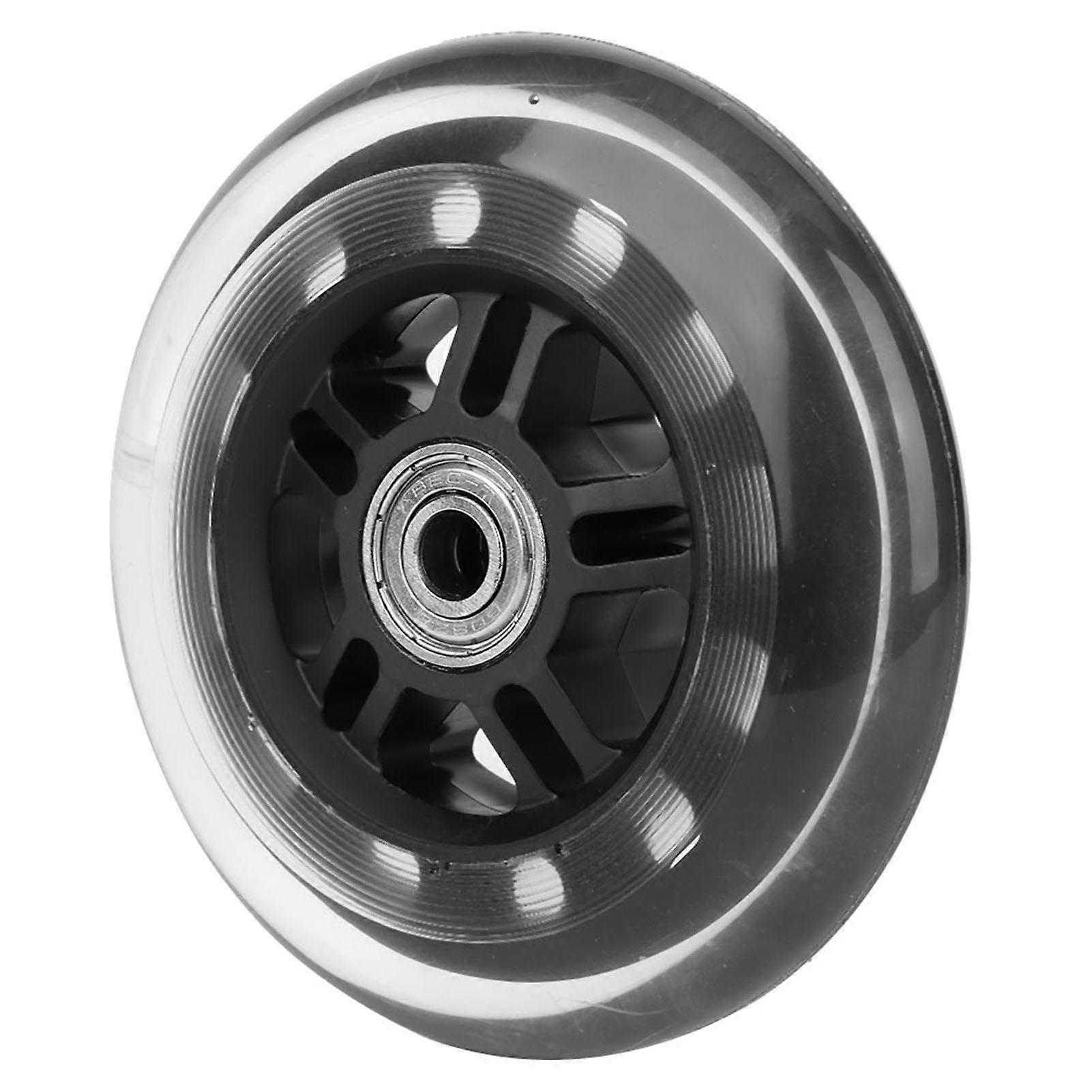 608ZZ ABEC-7 Caster Wheels 4 Inches PU Casters for Small Carts, Doors ...